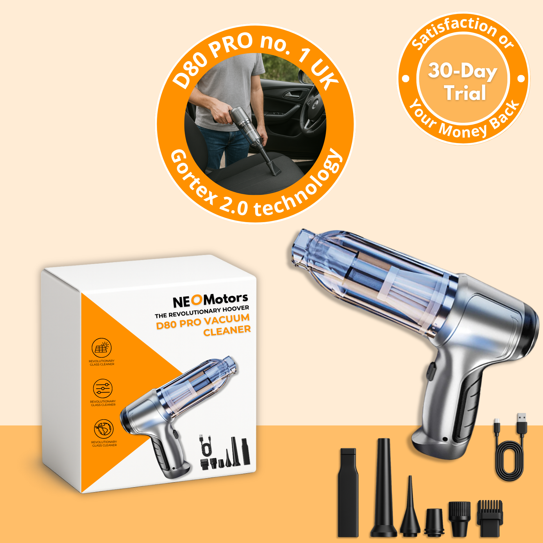 D80 PRO | Voted the UK’s #1 Precision Vacuum Cleaner in 2025 – NEOMOTORS